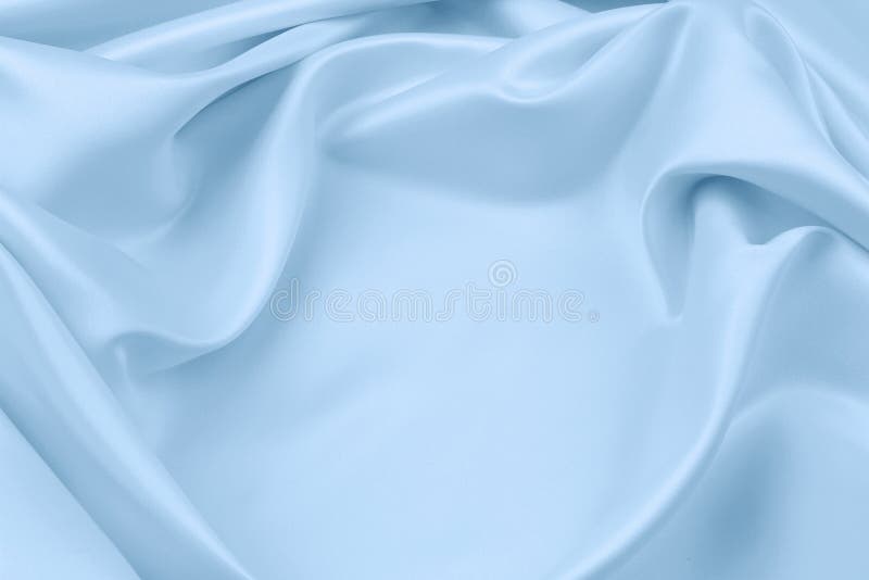 Blue silky fabric texture stock photo. Image of material - 237207298