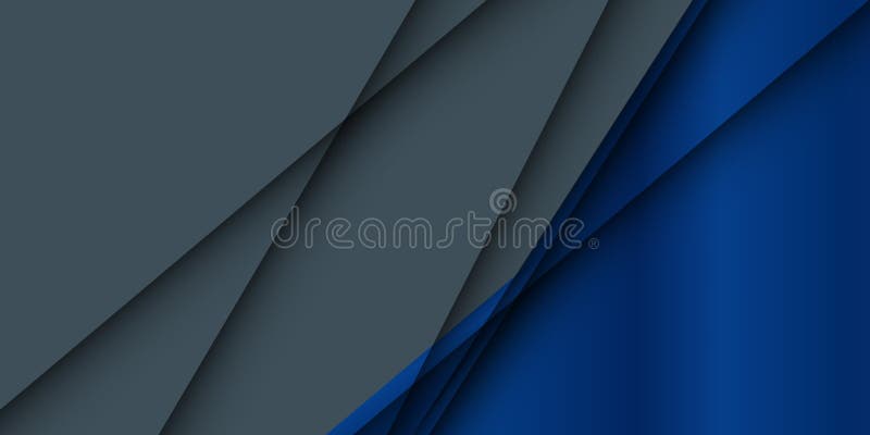Blue Silver Background. Abstract Banner Web Elegant Dark Silver ...