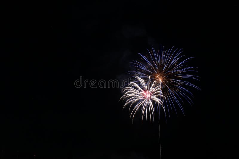 Fireworks stock image. Image of nighttime, bright, 4thofjuly - 89916939