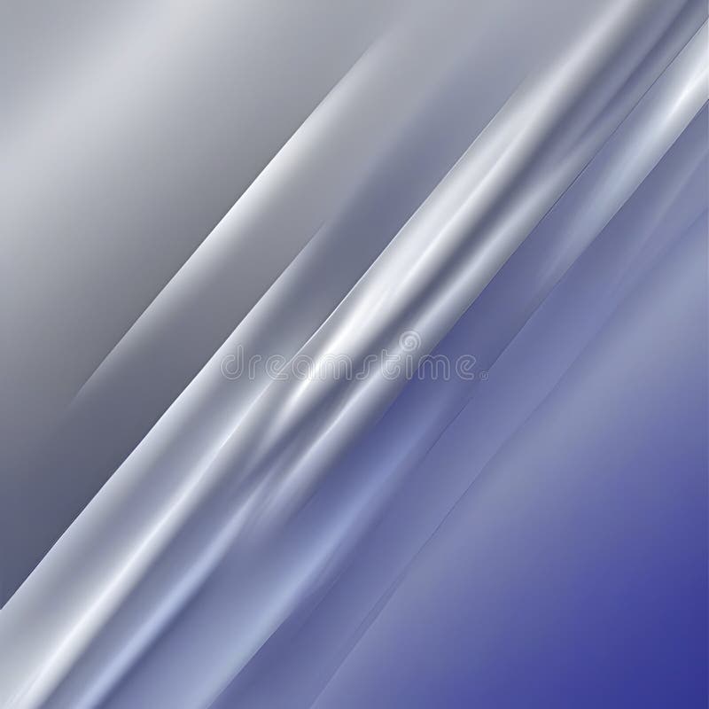 Blue and Silver Gradient with Smooth Color Transitions. AI-Generated ...