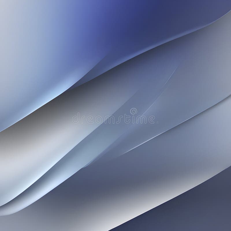 Blue and Silver Gradient with Smooth Color Transitions. AI-Generated ...