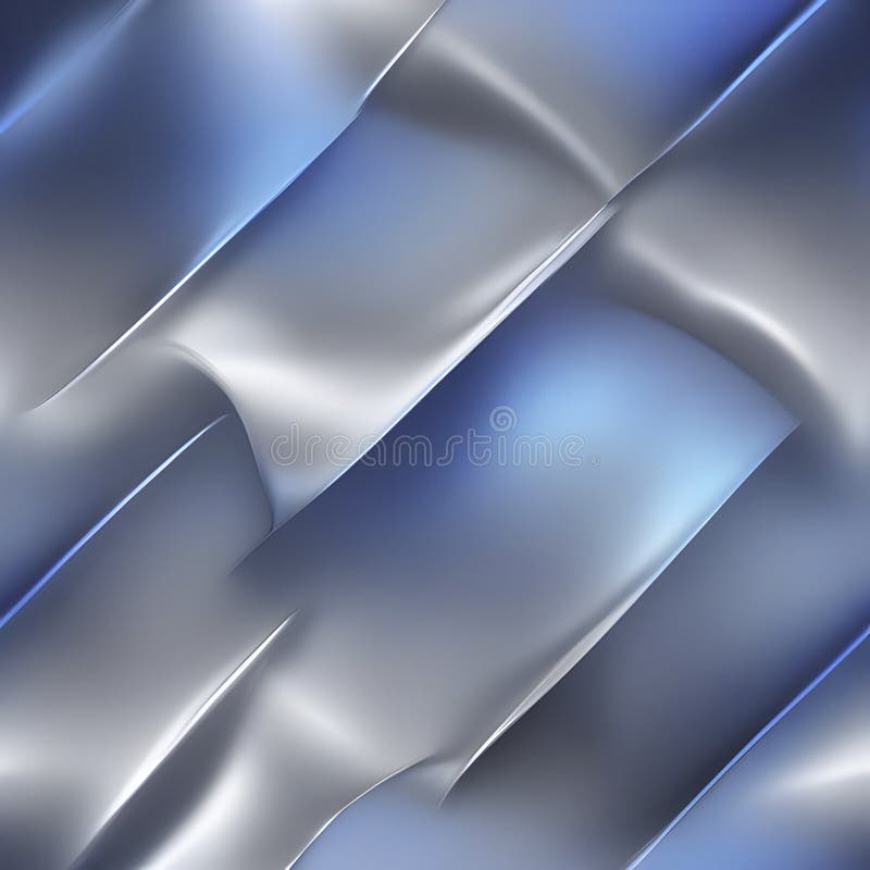 Blue and Silver Gradient with Smooth Color Transitions. AI-Generated ...