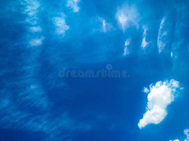 Blue Skies stock photo. Image of enjoy, blue, white, clouds - 95749038