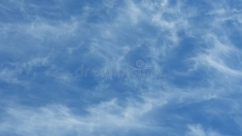 Blue skies stock image. Image of blue, faint, perfect - 127601977