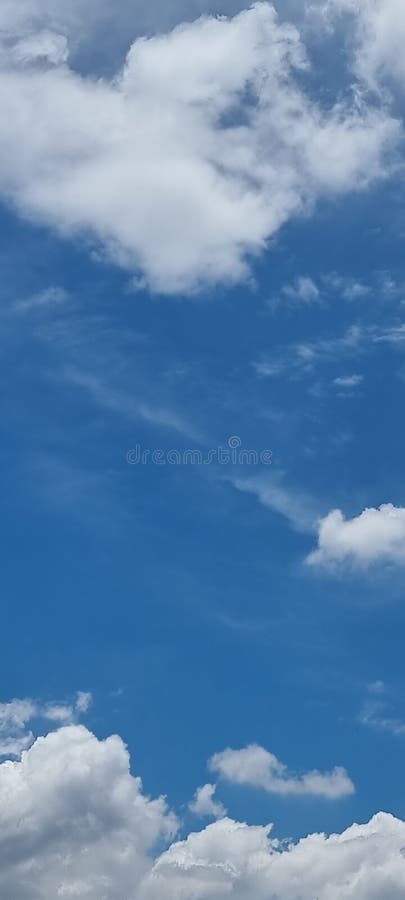 A Glorious Blue Sky stock image. Image of beautiful - 155895099