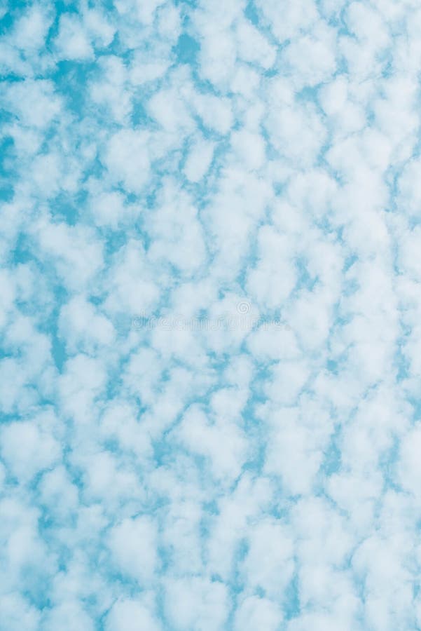 Blue Skies with White Clouds Background with Space for Text, Blue ...