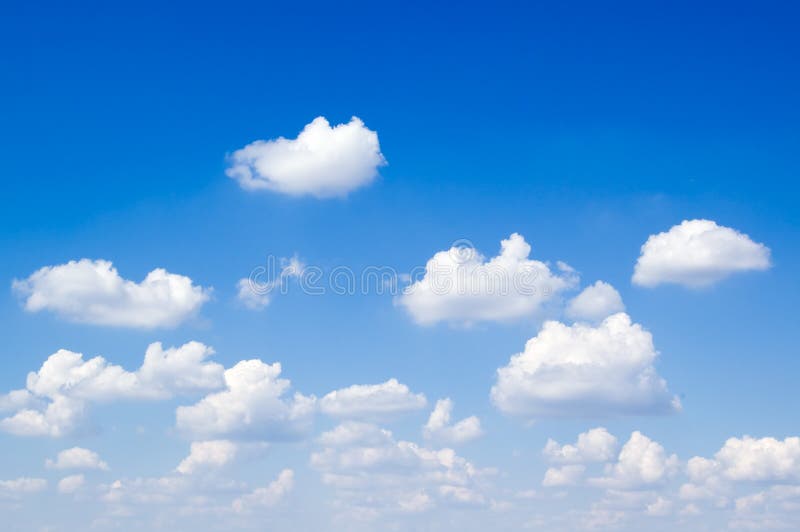 The blue sky. stock image. Image of climate, clouds, ozone - 2844533