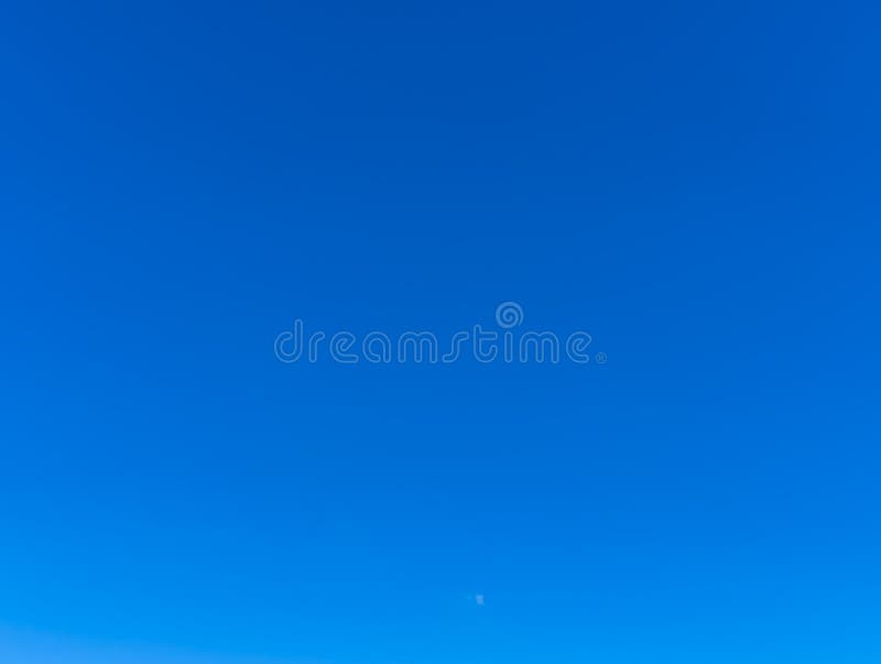Blue Sky Above Sydney NSW Australia at Sunset Stock Photo - Image of ...