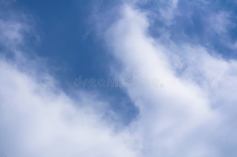 Blue Sky Background with Clouds. Sky of Brazil Stock Photo - Image of ...