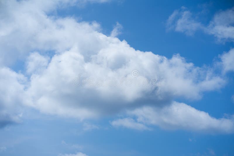 Blue Sky Background, Full Frame of Blue Sky Stock Photo - Image of ...