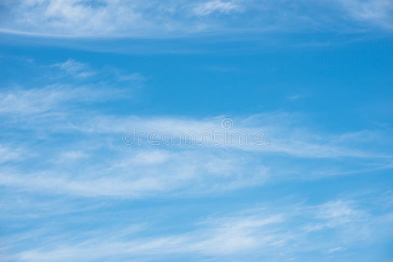 Blue Sky Background with Soft Clouds Stock Photo - Image of range ...