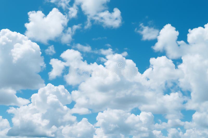 Blue Sky Background with Tiny Clouds, Blue Sky Background with Tiny Clouds Stock Illustration ...