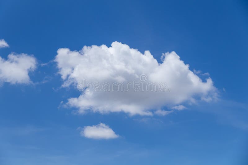 Blue Sky Background with Tiny Clouds, Nature Cloud Blue Sky Background, Blue Sky with Fluffy ...