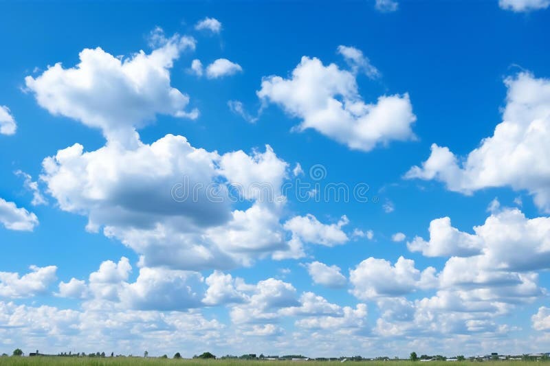 Blue Sky Background with Tiny Clouds, Sky Clouds, Sky with Clouds Weather Nature Cloud Blue ...