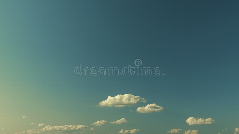 Blue Sky Background with Tiny Clouds. White Clouds in Blue Clean Bright ...