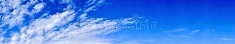 Blue Sky Banner stock image. Image of banners, clouds - 155106313