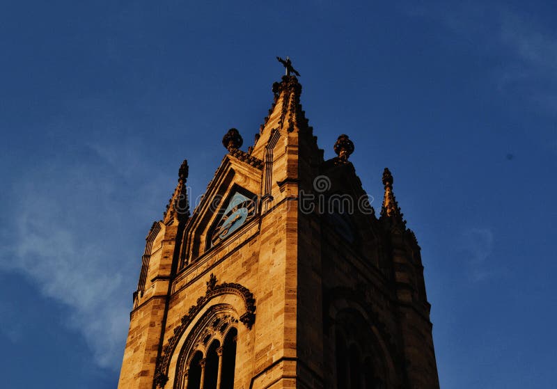 Gotic temple Guadalajara stock photo. Image of gotic - 123710290