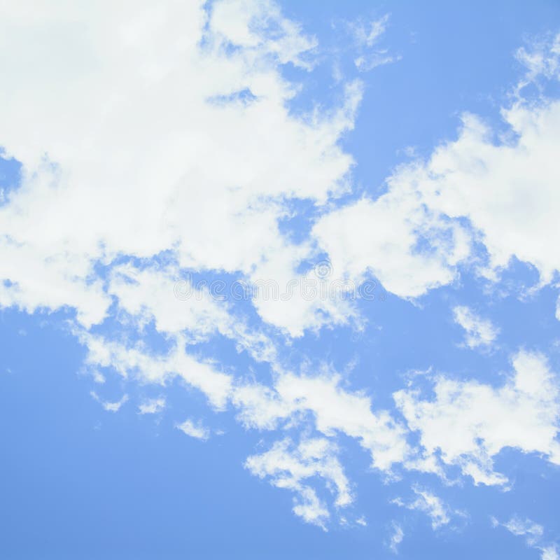 Blue Sky with Beautiful Clouds Stock Image - Image of clouds ...