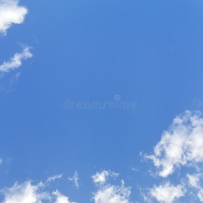 Blue Sky Beautiful Florida Clear Stock Image - Image of clear, florida ...