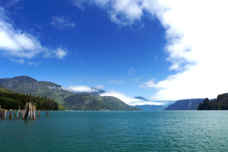 Blue Sky, Bright Blue Water Stock Image - Image of space, forest: 10767219
