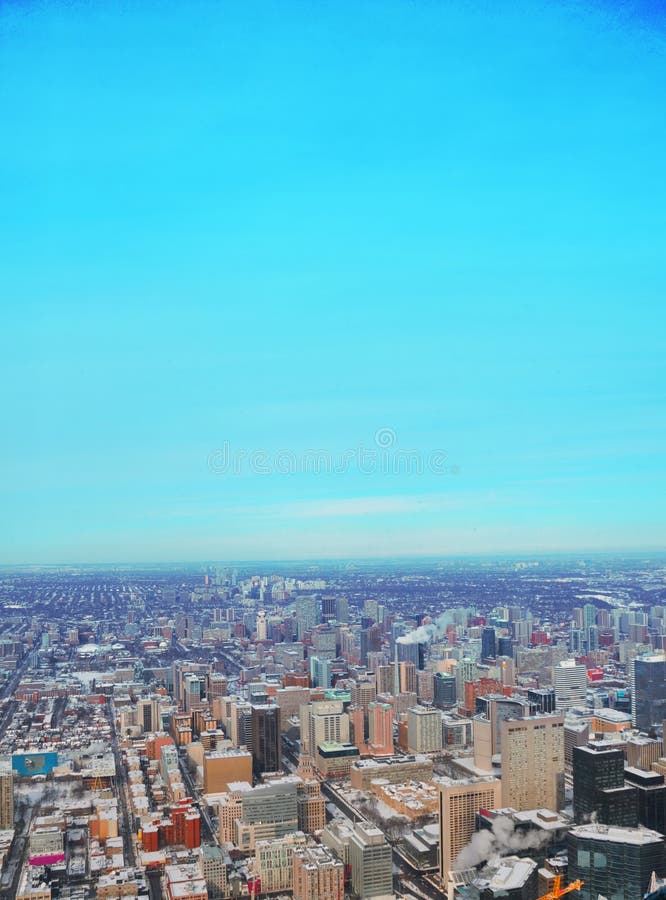 Blue sky city. stock image. Image of view, tower, davidundderriese ...