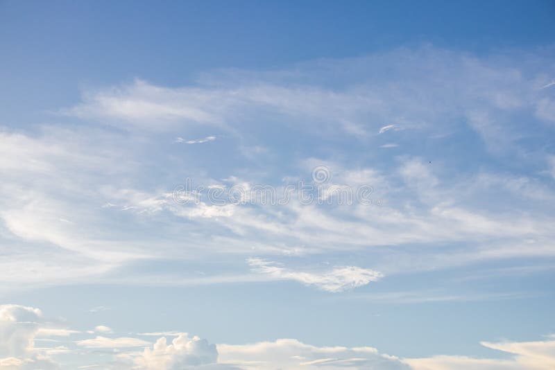 Blue Sky Clear Sky Background Stock Photo - Image of cloudy, climate ...