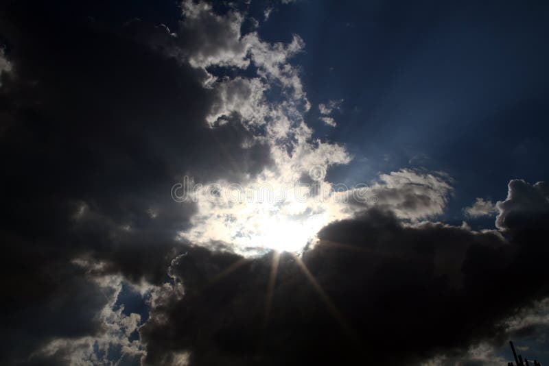 BLUE SKY CLEAR Beautiful Cloud Stock Photo - Image of angle, panoramic ...