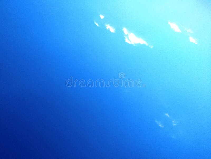 Blue Sky with Cloud Background. Overcast Texture. Selective Focus. Copy ...