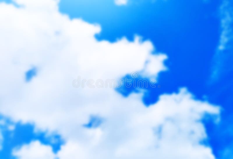 Blue Sky with Cloud, Blurred Background,layout for the Designer Stock ...