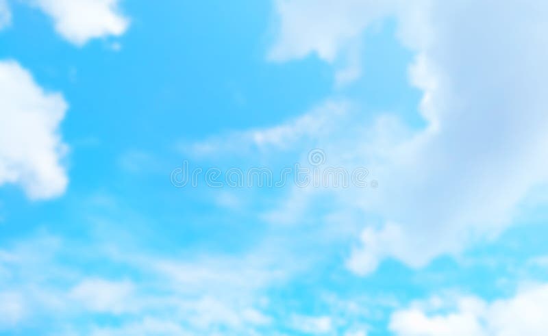 Blue Sky with Cloud, Blurred Background,layout for the Designer Stock ...
