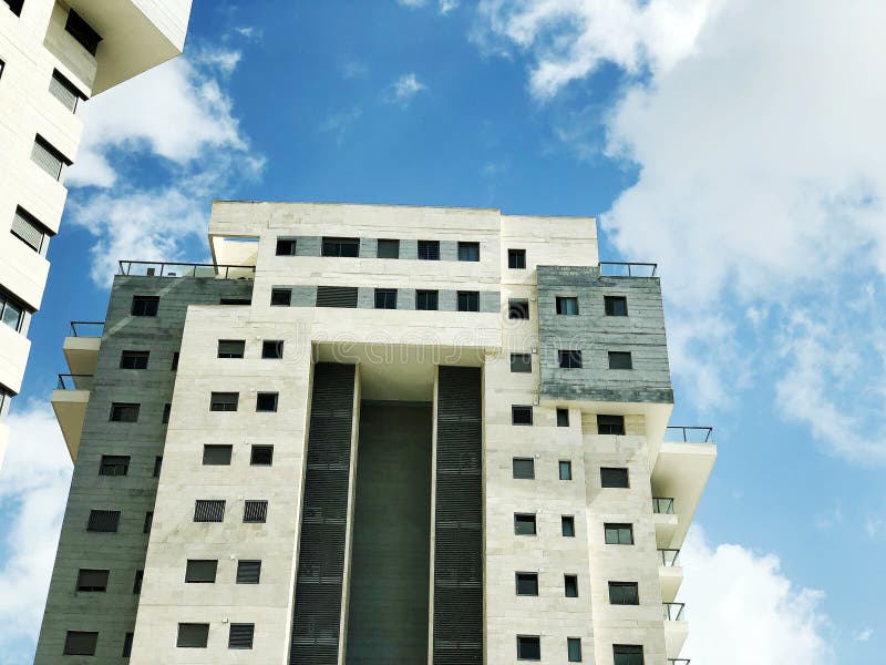 Blue Sky with Cloud with Building and Sunblue Sky with Cloud with ...