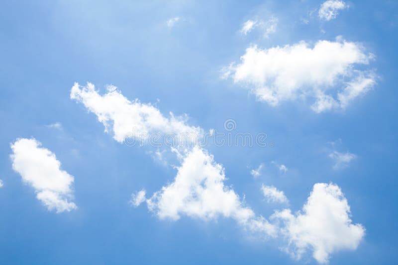Blue Sky with Cloud, Concept of Hope, New Start, Fresh Stock Image ...