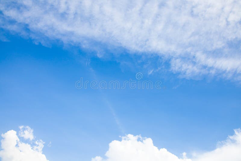 Blue Sky with Cloud, Concept of Hope, New Start, Fresh Stock Photo ...
