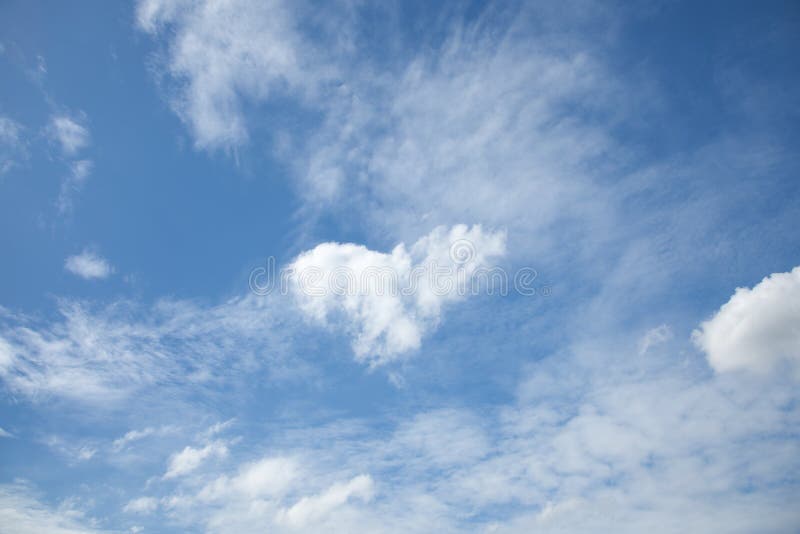 Blue Sky with Cloud, Concept of Hope, New Start, Fresh Stock Photo ...