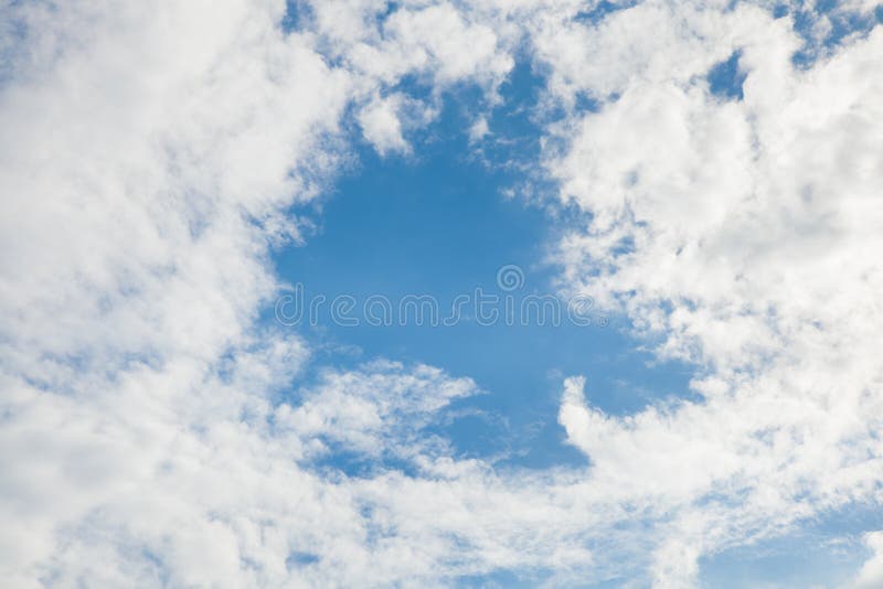 Blue Sky with Cloud, Concept of Hope, New Start, Fresh Stock Image ...