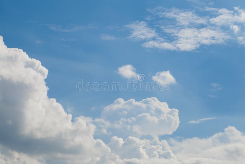 Blue Sky with Cloud, Concept of Hope, New Start, Fresh Stock Image ...