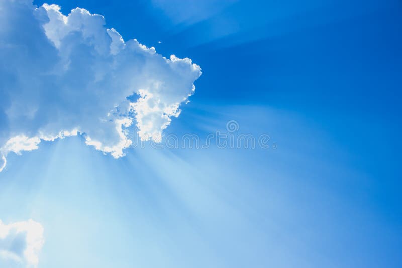 Blue Sky and Cloud, Day Light and Cloud Stock Image - Image of sunlight ...