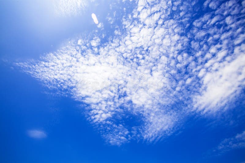 Striped Clouds stock image. Image of background, nature - 6297161