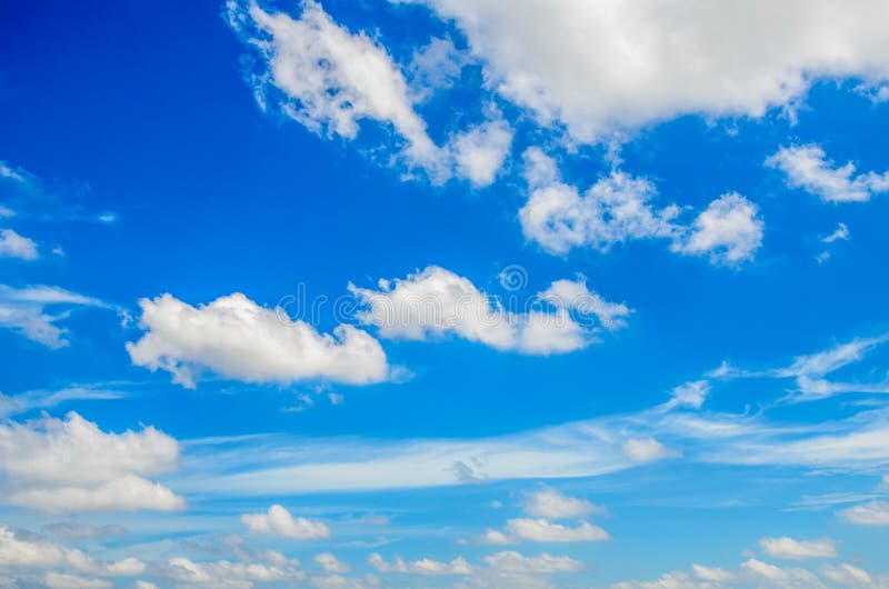 Blue sky and clouds stock image. Image of backgrounds - 41527187