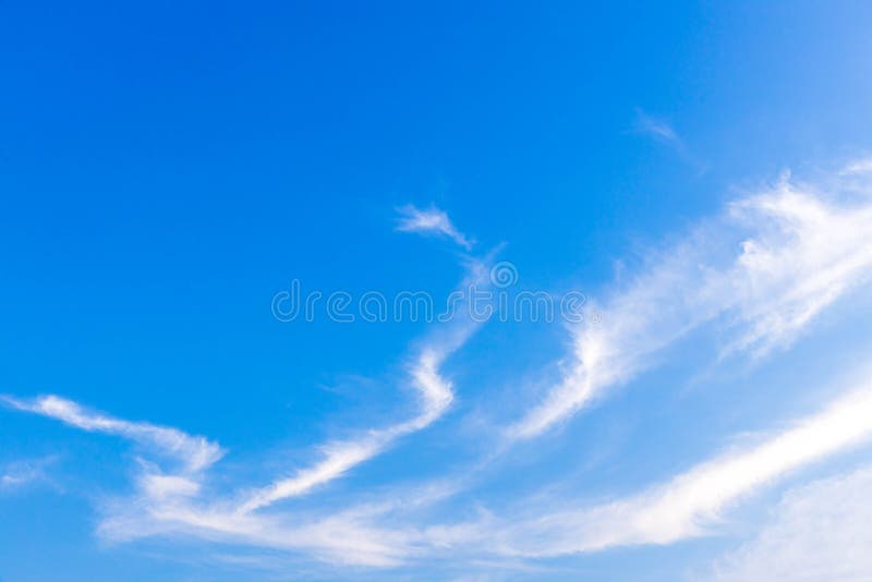Blue Sky with Clouds Background.Sky Daylight. Natural Sky Composition ...
