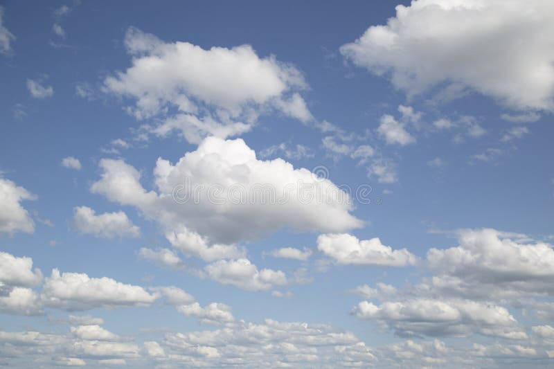 Blue Sky with Clouds.Sky Background with Summer Clouds Stock Image ...