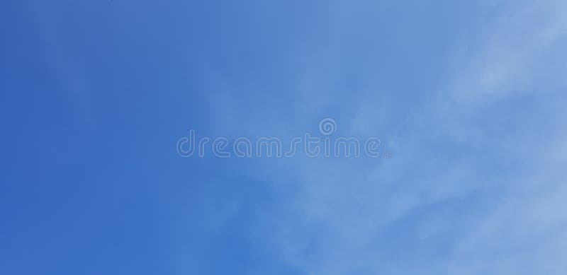 Blue sky with less clouds stock photo. Image of wave - 240331204