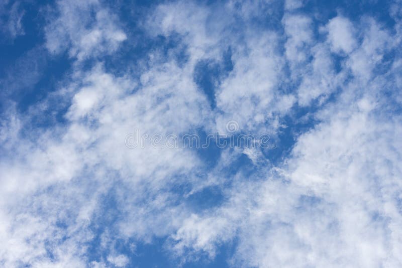 Blue Sky and Blue Sky with Clouds Can Be Made in the Background and ...
