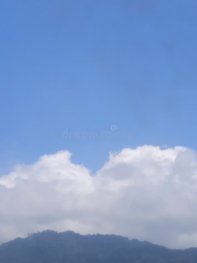 The Blue Sky and Clouds in Clear Weather are Gorgeous Stock Image ...