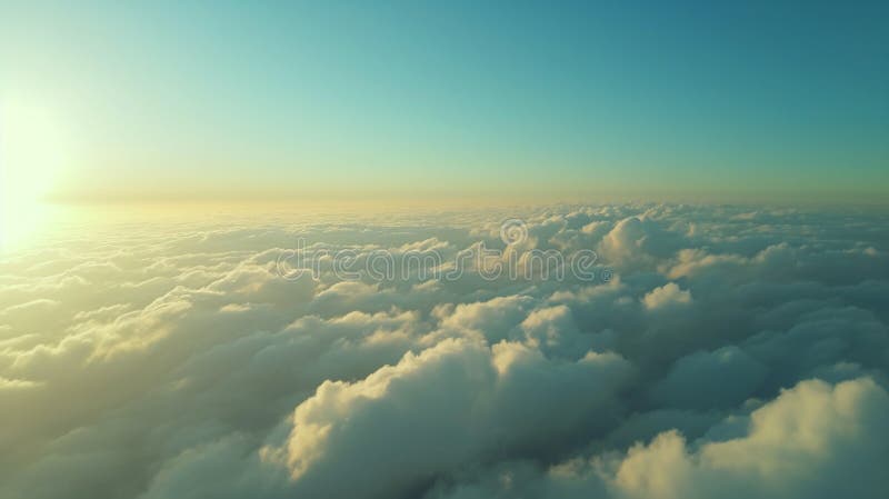 Blue Sky with Clouds, Depth Dynamic Sky Stock Photo - Image of space ...