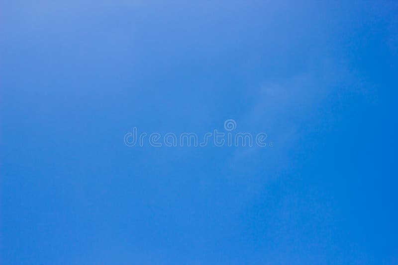 Blue Sky without Clouds. Empty Sky Stock Image - Image of clear ...