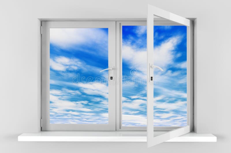 Spring window stock photo. Image of spring, interior, wooden - 682864