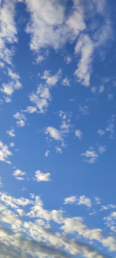 Blue Sky with Cloudy Sphere Stock Photo - Image of skies, blue: 291350742