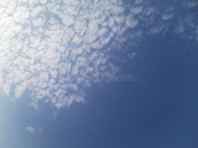 Blue Sky with Could Backdrop Stock Photo - Image of backdrop, blue ...