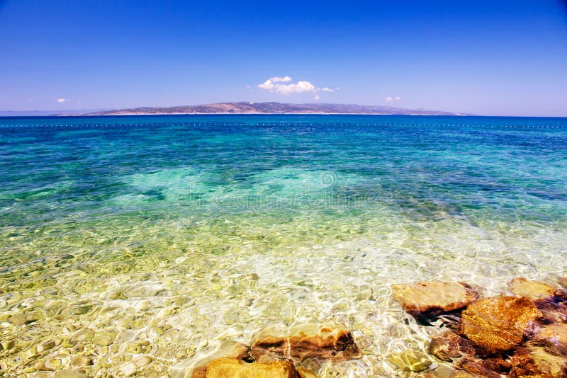 Blue sky and crystal sea stock image. Image of romantic - 22642039